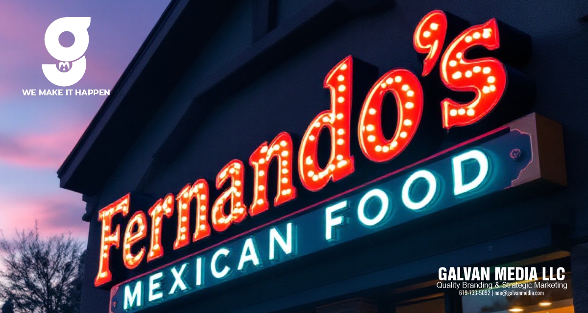 LED Channel Letter Signs - Galvan Media